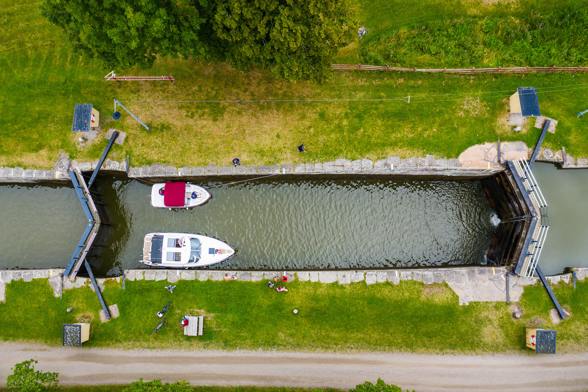 Så här slussar du bäst | Göta kanal
