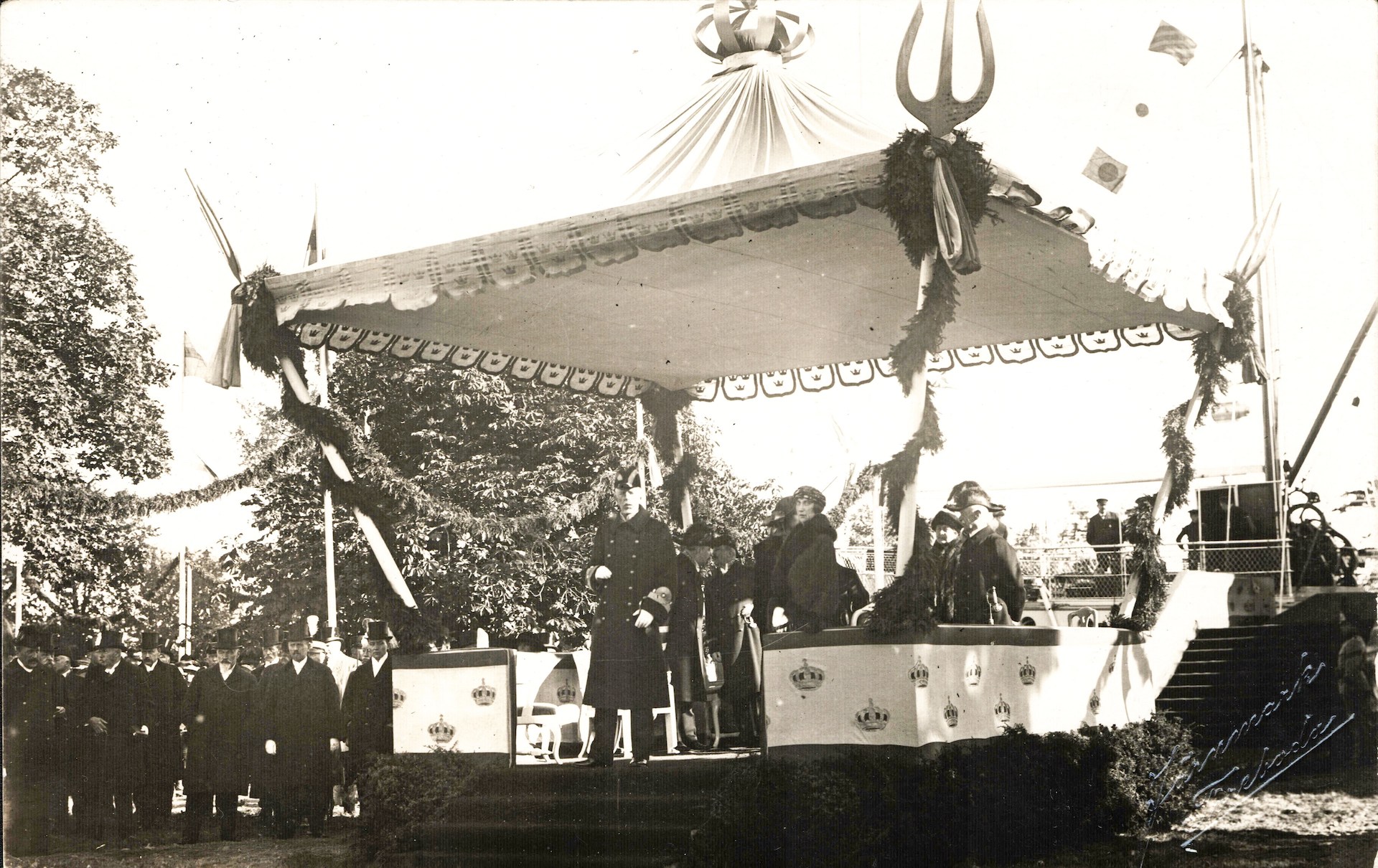 Invigning av Göta kanals västra linje | Göta kanal