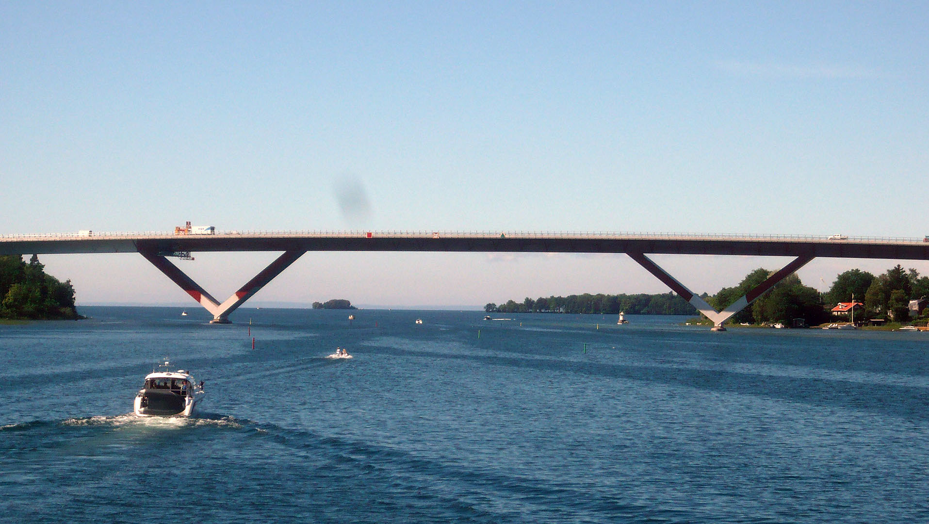 Lake Vättern by boat | Göta kanal